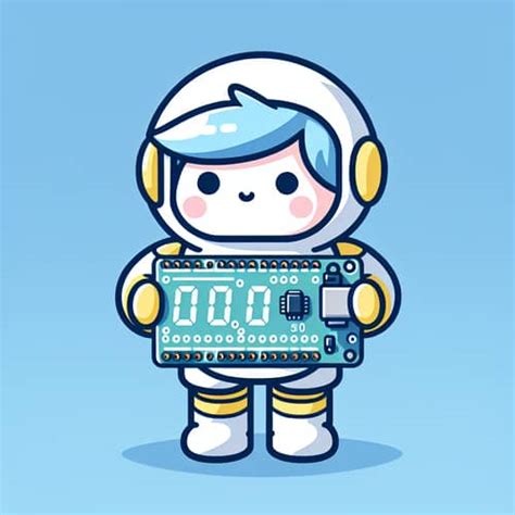 Full Body Robot With Arduino Board And Color Scheme In White Yellow And Blue Ai Art