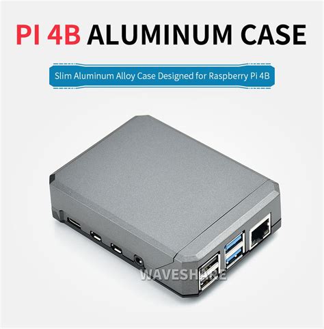 Argon Neo A Slim Aluminium Case For Raspberry Pi 4 Passive Cooling Opencircuit