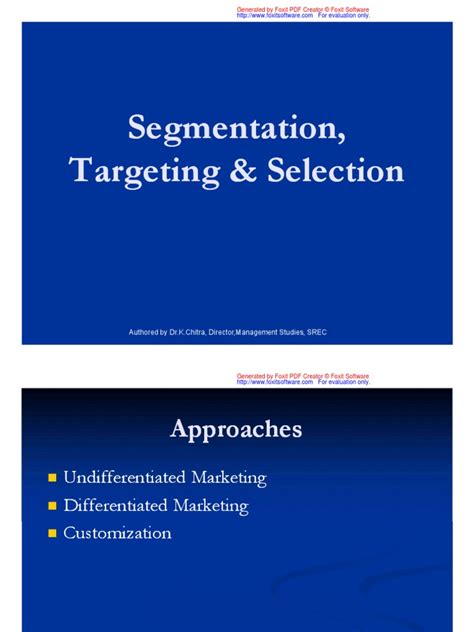 Segmn Compatibility Mode Pdf Market Segmentation Economics