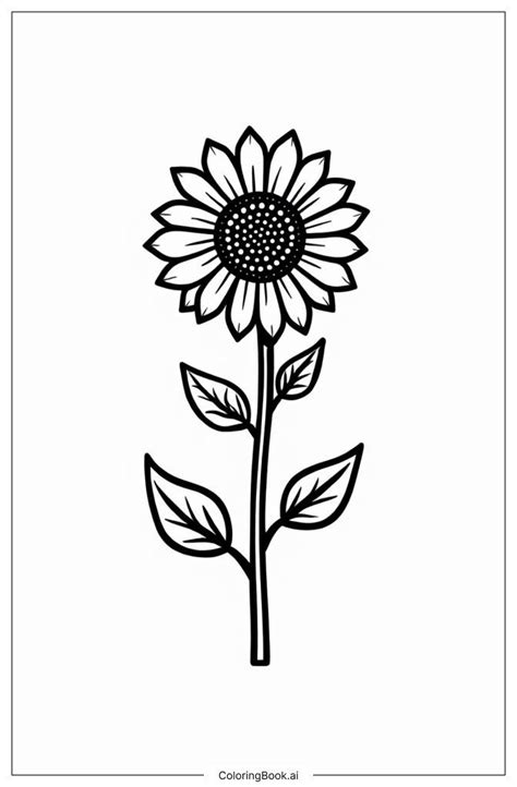 해바라기 색칠공부 9장 무료 Pdf・png 출력