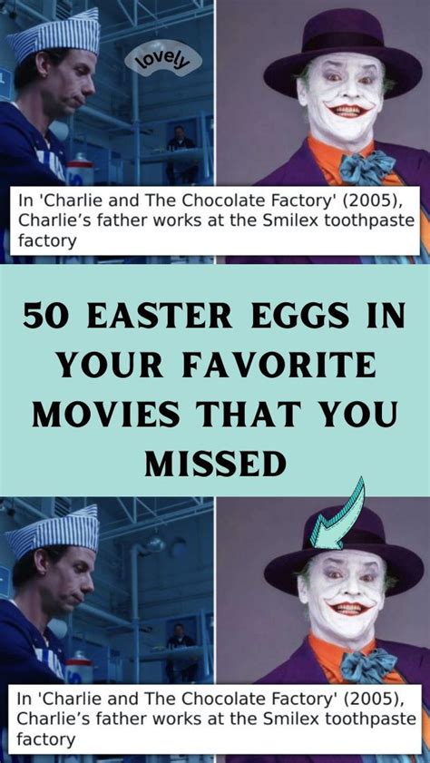 50 Easter Eggs In Your Favorite Movies That You Missed Favorite Movies Halloween Funny