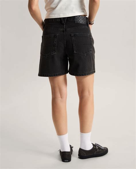 Check 5 Mid Rise Short In Zwart Vans Nl