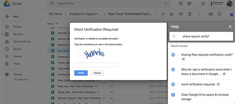 Sharing Files Requires Verification Code Google Drive Community