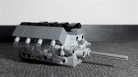 Video Worlds Smallest V8 Is Made From Lego Drive