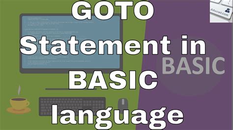 Lecture 19 Goto Statement In Basic Language Youtube