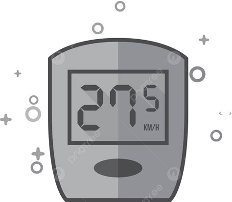 Flat Grayscale Icon Cycle Computer Grayscale Symbol Cyclist Vector