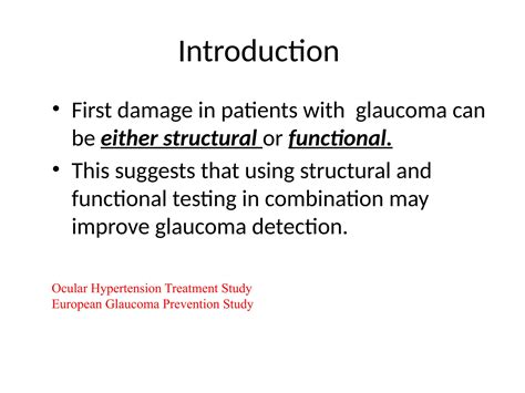 Structure And Function Relationship In Glaucoma Vapi Meet Dr Mananpptx