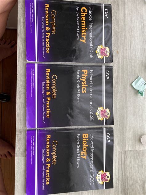 Gcse Science Textbooks Hobbies And Toys Books And Magazines Textbooks On