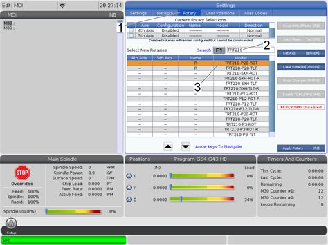 Reverse Rotary Direction Setup NGC