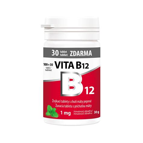 Vitamín B12 - Zľava až do 14% | Pilulka.sk
