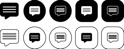 Rectangle Chat Rounded Center Icon 48931088 Vector Art At Vecteezy