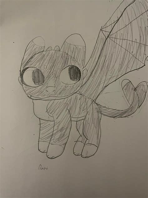 Dart But Slightly Redesigned To Be More Cat Like R Httyd