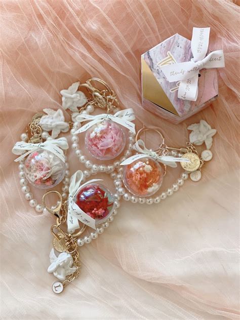 프리저브드 카네이션 진주키링 어머니선물 어버이날 생일 아이디어스