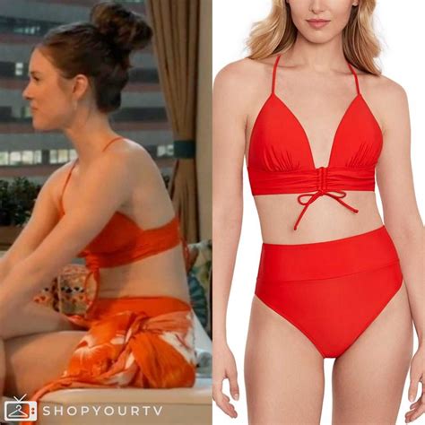 General Hospital June 2024 Willows Red Bikini Bottom Shop Your Tv