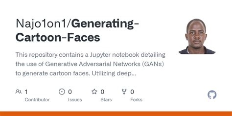 Github Najo1on1generating Cartoon Faces This Repository Contains A Jupyter Notebook