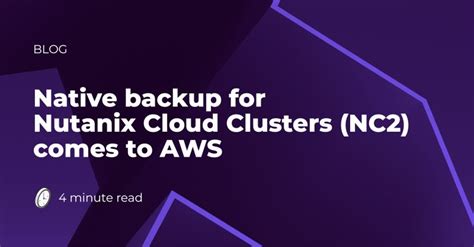 how nutanix cluster protect can protect your data blake hunnel posted on the topic linkedin