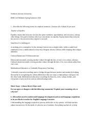 BME 210 Midterm Docx Northern Arizona University BME 210 Midterm Spring Semester 2022 1