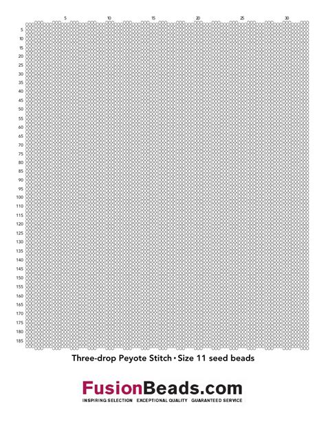 Circular Peyote Graph Paper At Jenenge Blog