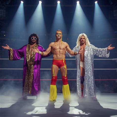 Wrestling Cosplay Outfits Für Männer 80er Ikonen Die Das Ring Outfit