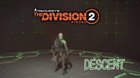 《ディビジョン2》たまにはディセントへ😺 Youtube