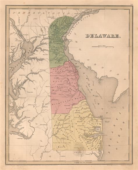 Delaware Geographicus Rare Antique Maps