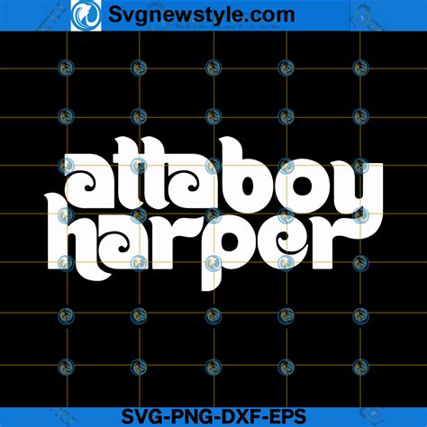 Atta Boy Harper Svg Designs Philadelphia Baseball Svg Files For Cricut