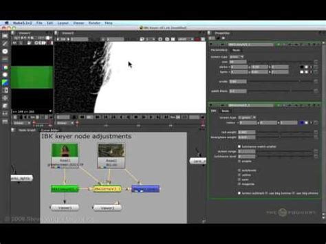 Nuke Basic Workflows Image Based Keyer IBK Part Basic Film Editing Tutorial