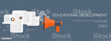 벡터 일러스트레이션 평편 연구 배경 설정합니다 교육 온라인 과정 웹 2015년에 대한 스톡 벡터 아트 및 기타 이미지 2015년 과학 교과서 Istock