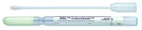 Specimen Collection And Transport System Bbl Cultureswab 5 14 Inch