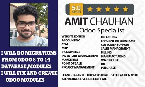 Do Migrations From Odoo 8 To 16 Databasemodules By Amitchauhanphp Fiverr