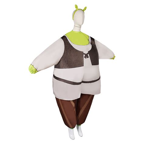 Movie Shrek Shrek Inflatable Full Body Suit Cosplay Costume Outfits Ha