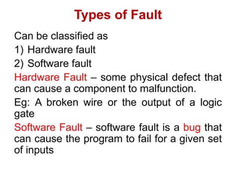 Fault Tolerance Techniques Pptx