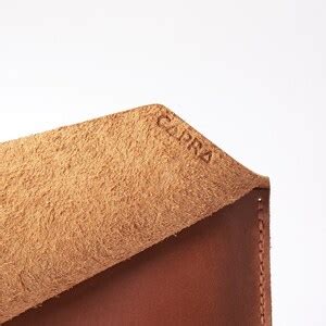 Tan Leather Asus Zenbook Pro Duo Sleeve Laptop Case For Men Asus Pen Holder Protective Folio