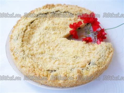 Творожно маковый пирог на песочном тесте 10 фото в рецепте