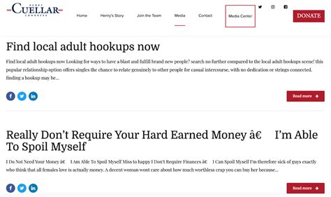 Congressmans Campaign Site Suffers X Rated Hack The Spectator World