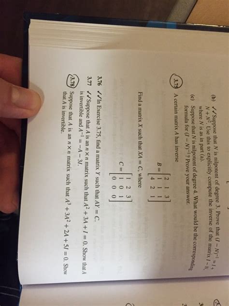 solved suppose that n is nilpotent of degree 3 prove that