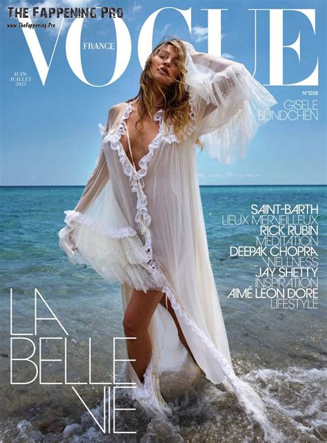 Gisele Bundchen Sexy Barefoot For Vogue 9 Photos The Fappening