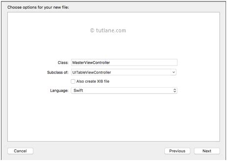 IOS UI Split View Controller Tutlane