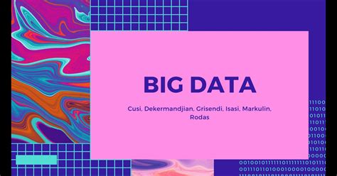 Pechakucha Presentation Big Data