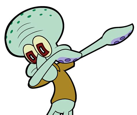 Squidward Dab R Spongebob