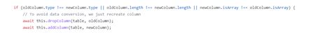 Migration Generation Drops And Creates Columns Instead Of Altering