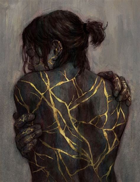 Kintsugi An Art Print By Rian Romero Gladnick Kintsugi Art Kintsugi