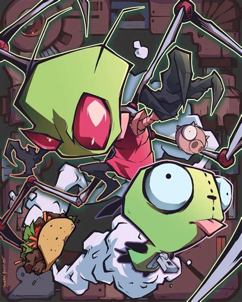 So I Entered Hottopic S Invader Zim Design Contest Of Doom The Winner Gets 2 000 But More