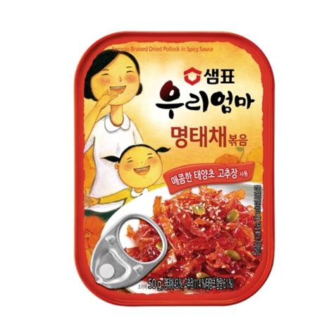 Sempio 膳府 炒明太魚乾小菜罐頭 一瓶50g 蝦皮購物