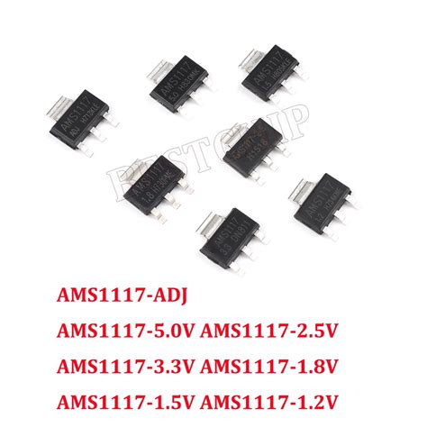 Ams1117 Ldo Regulator Pinout Datasheet Features 50 Off