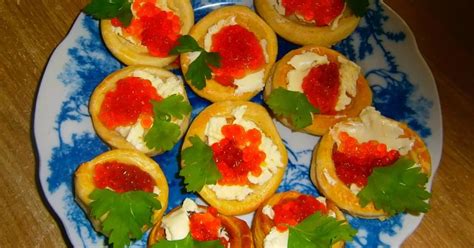Волованы с красной икрой рецепт с фото пошаговый от Yulia 🏃‍♂️ Овкусе ру