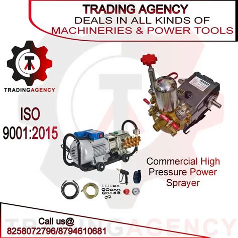 Commercial High Pressure Power Sprayer 1000 Psi At ₹ 8500piece In