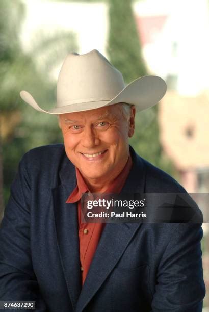 Larry Hagman Portrait Photos And Premium High Res Pictures Getty Images