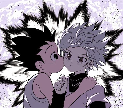 Killua Zoldyck And Gon Freecss Hunter X Hunter Drawn By Himitsu Rkgk Danbooru