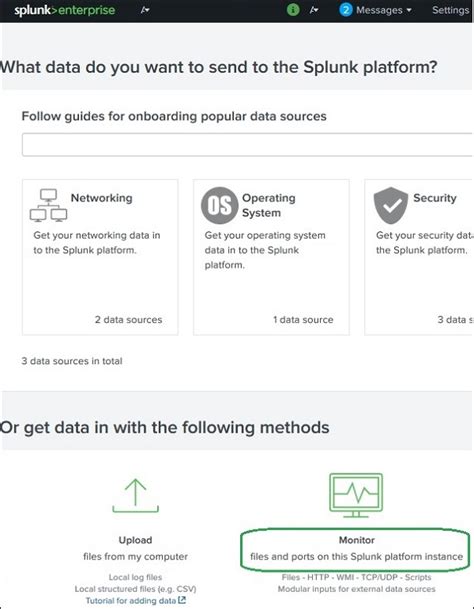 Splunk 监控文件 Splunk 教程